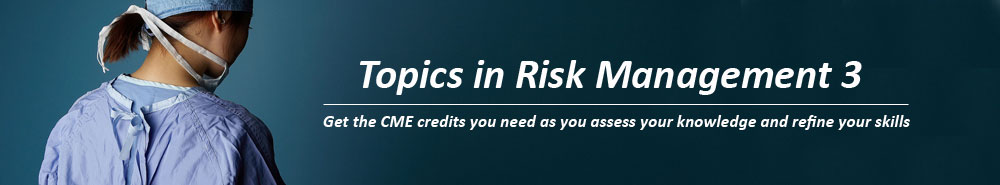 Topics in Risk Management 3